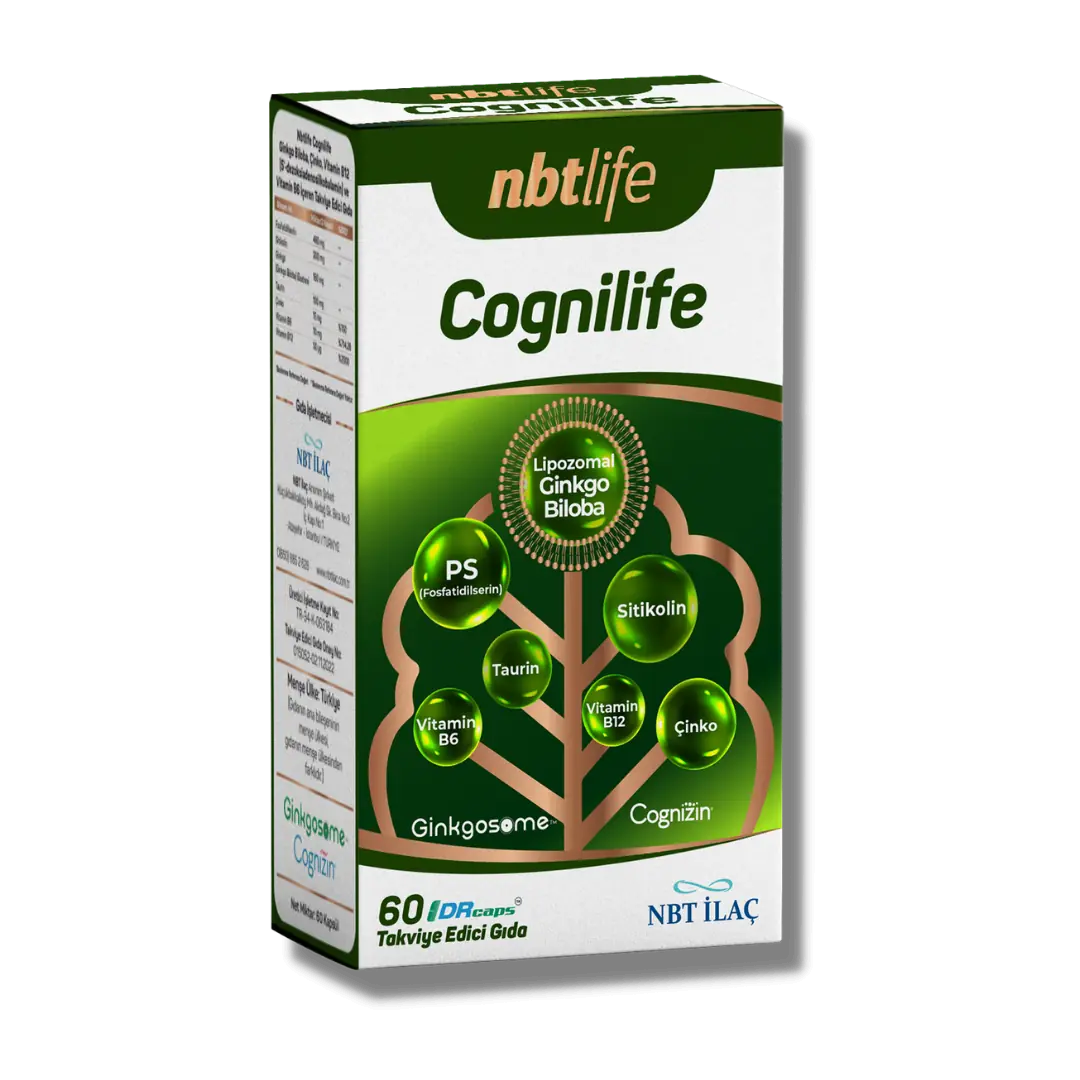 Nbtlife Cognilife Sitikolin Ginkgo Biloba 60 Kapsül Ürün Fiyatı ve ...