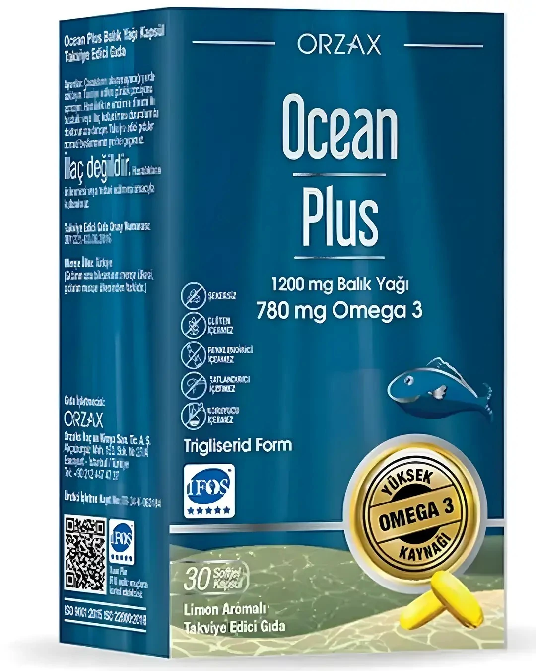 Orzax Ocean Plus 30 Kapsül Fiyatı ve Yorumları