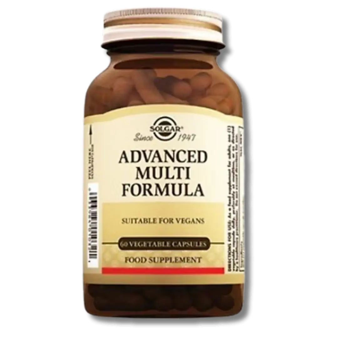 Solgar Advanced Multi Formula 60 Kapsül+Solgar Male Multiple 60 Tablet
