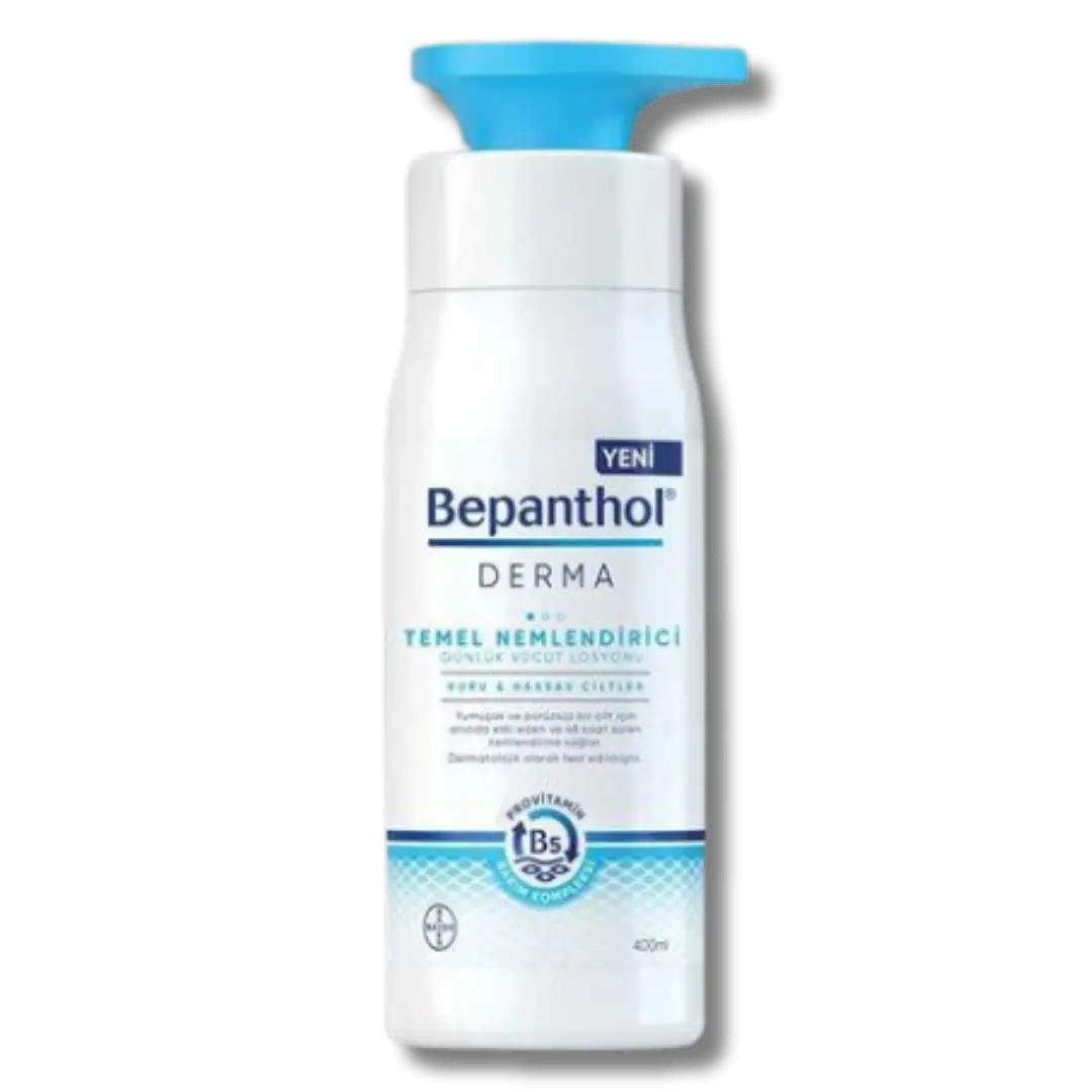 Bepanthol Derma Temel Nemlendirici Kuru Hassas Ciltler Losyon 400 ml ...
