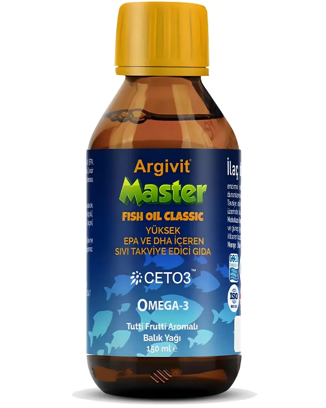 Argivit Master Fish Oil Classic 150 ml Fiyatı ve Yorumları