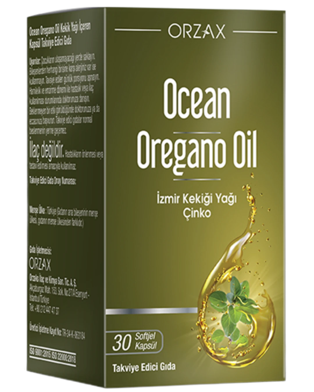 Orzax Ocean Oregano Oil Capsule 30 Kapsül Fiyatı ve Yorumları