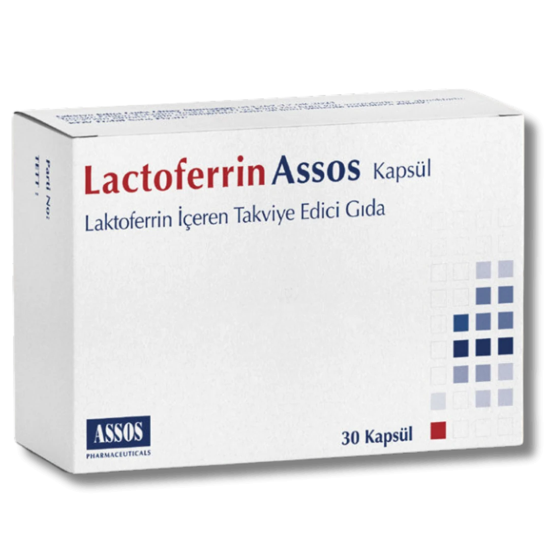 Assos İlaç Lactoferrin Assos 30 Kapsül Ürün Fiyat ve Yorumları