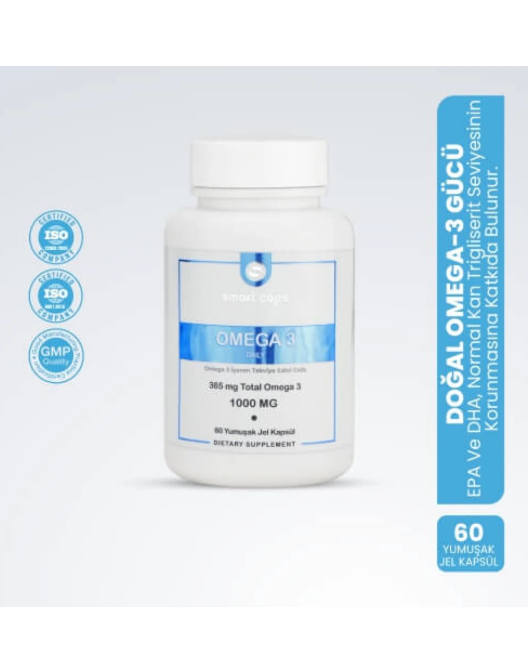 Smart Caps Omega 3 Daily 60 Softjel Fiyatı ve Yorumları