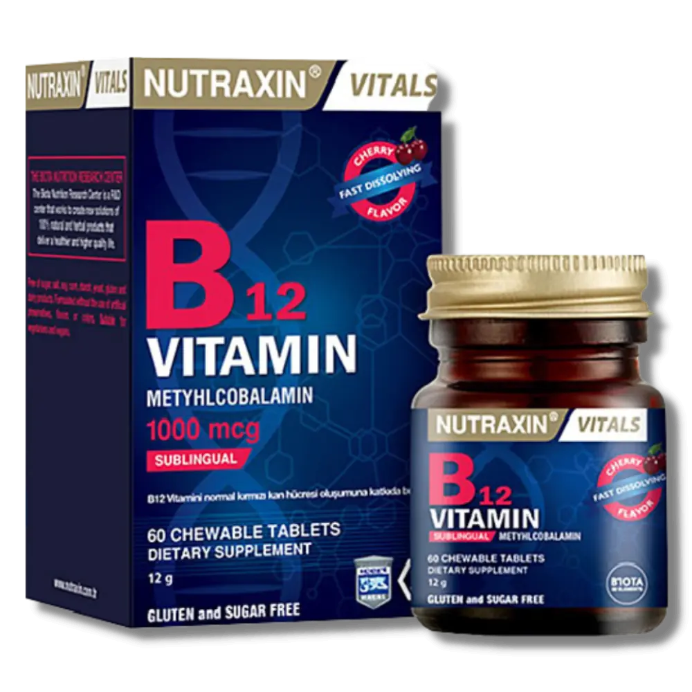 Nutraxin B12 Vitamin 60 Tablet Ürün Fiyatı ve Yorumları