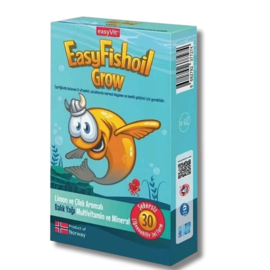 Easyvit Easyfishoil Grow 30 Adet Çiğnenebilir Jel Form Ürün Fiyatı ve ...