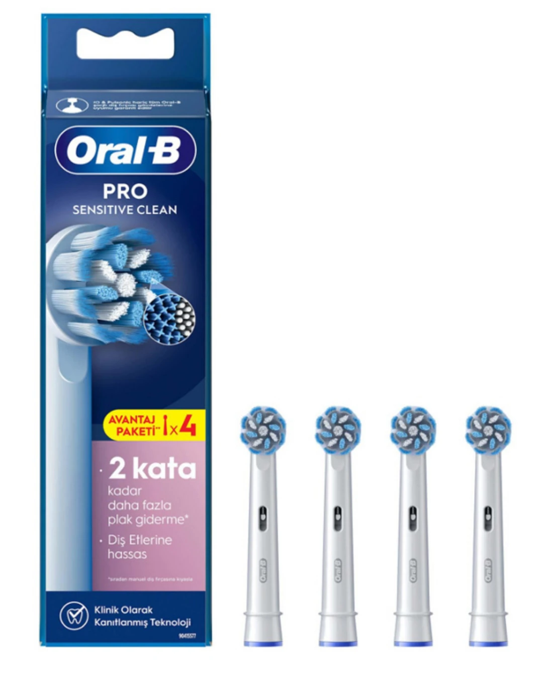 Oral-B Pro Sensitive Clean 4lü Yedek Fırça Başlığı Fiyat ve Yorum