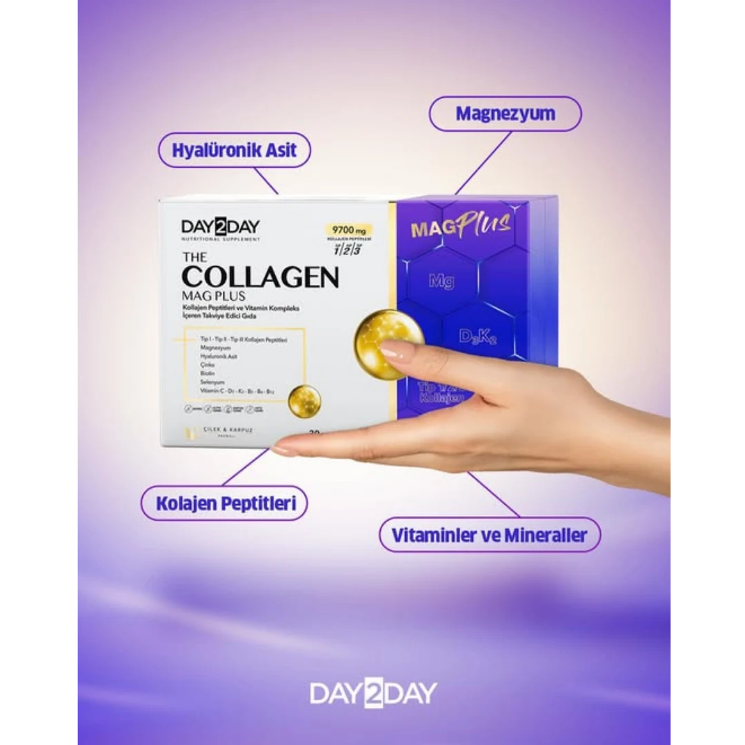 Ocean Day2Day Kolajen Magnezyum Plus 30 Şase Fiyatı ve Yorumları