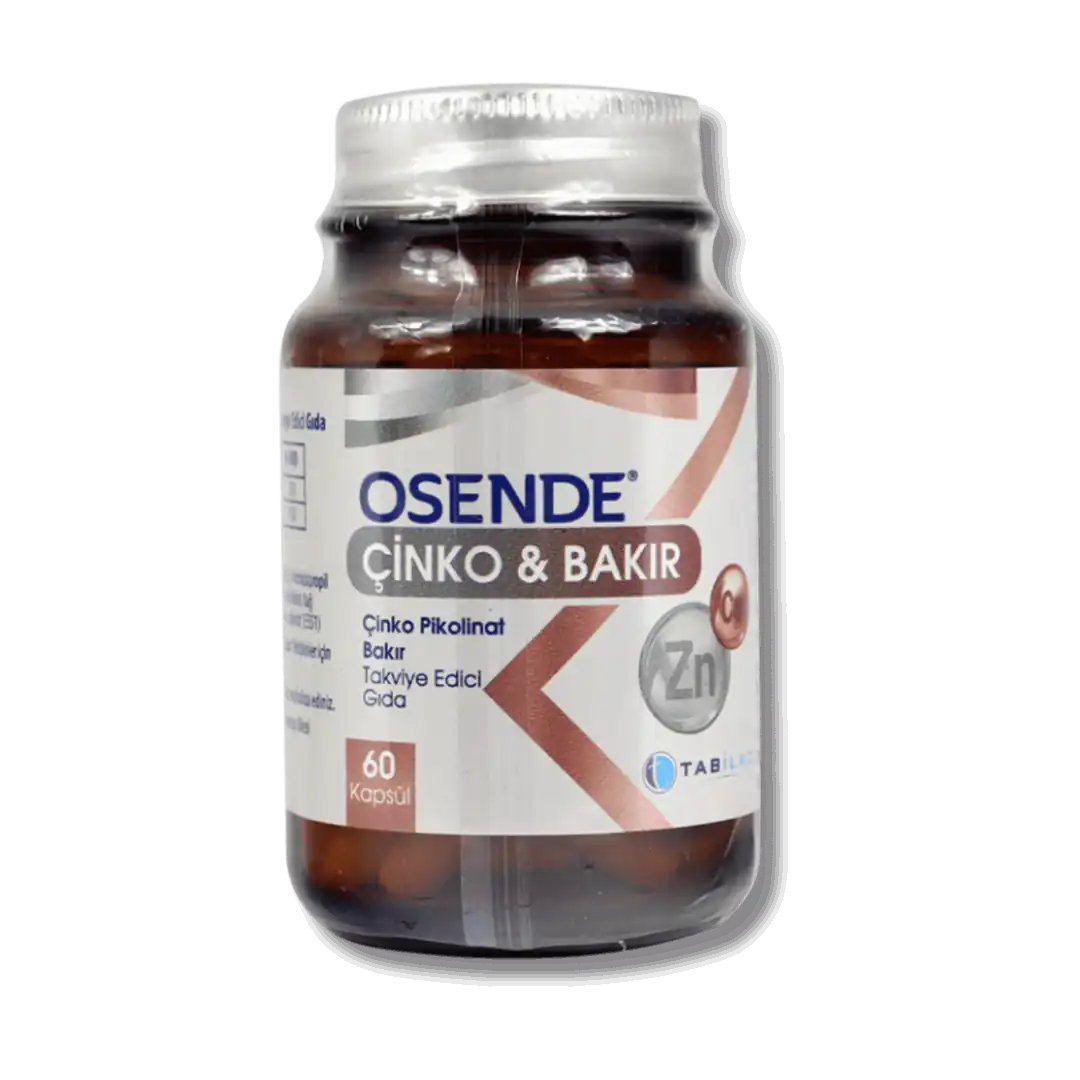 Osende Çinko Bakır 60 Kapsül Ürün Fiyatı ve Yorumları