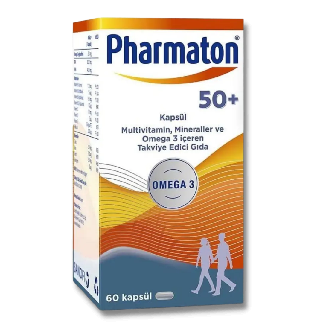 Pharmaton 50+ Plus Multivitamin 60 Kapsül Ürün Fiyatı ve Yorumları