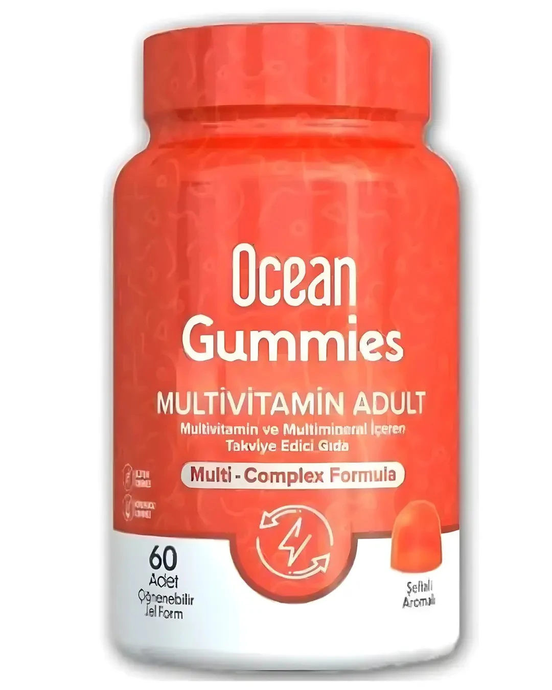 Orzax Ocean Gummies Multivimatimin Adult Takviye Edici Gıda 60 Adet ...