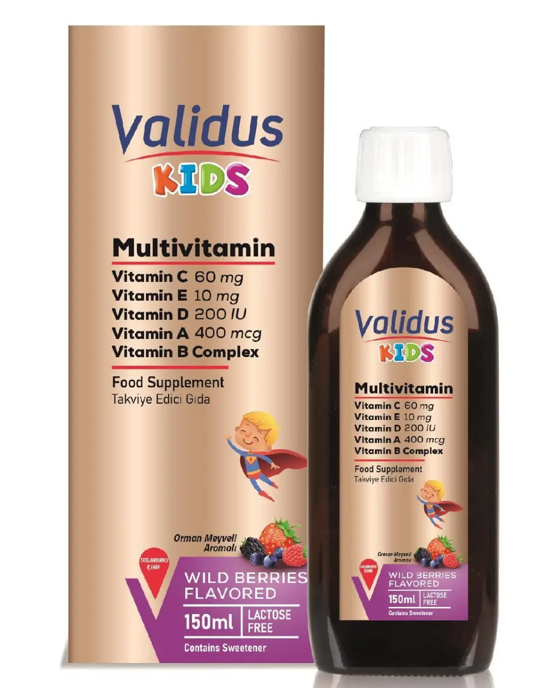 Validus Multivitamin 150 ml Şurup Fiyatı ve Yorumları