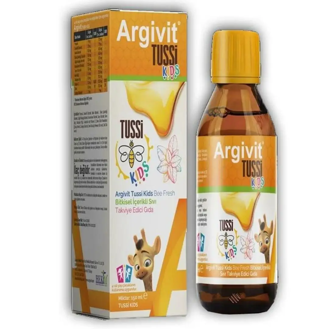 Argivit Tussi Kids Şurup 150 ml Skt: 03/26