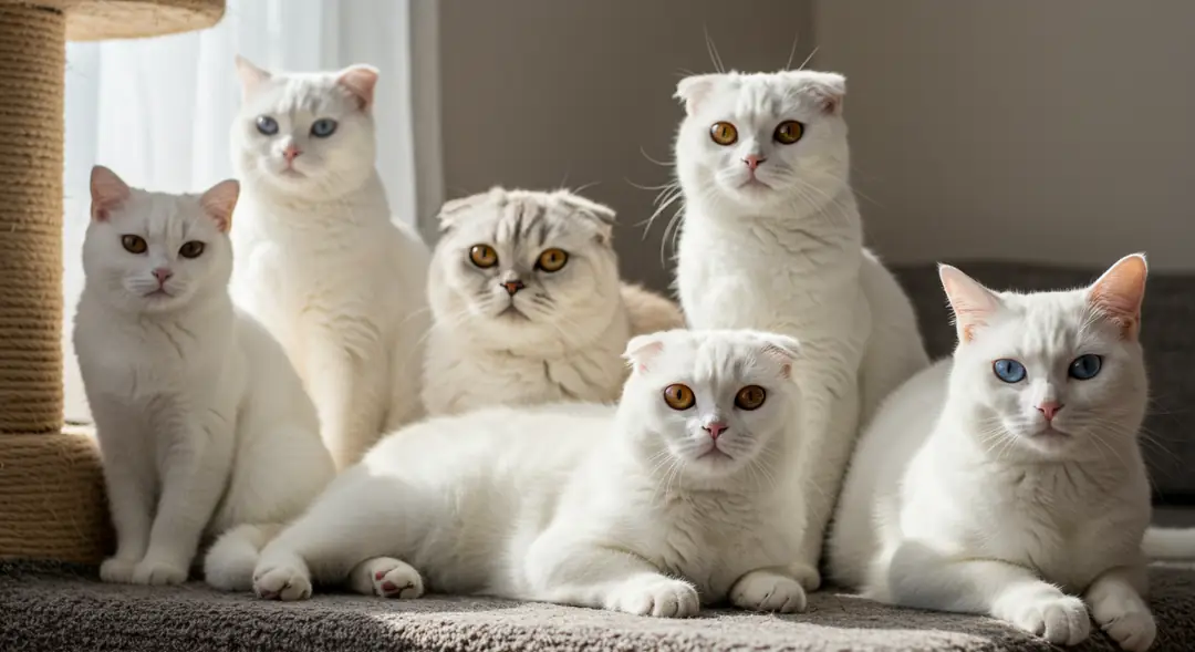 Beyaz Tüylü Kedi Cinsleri | En Güzel 6 Kedi Irkı ve Özellikleri