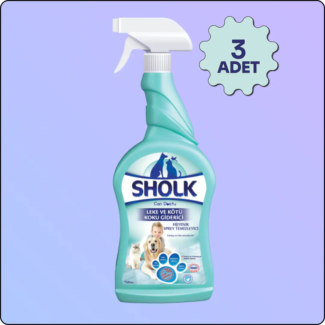 Sholk Hipoalerjenik Leke ve Kötü Koku Giderici Hijyenik Sprey ...