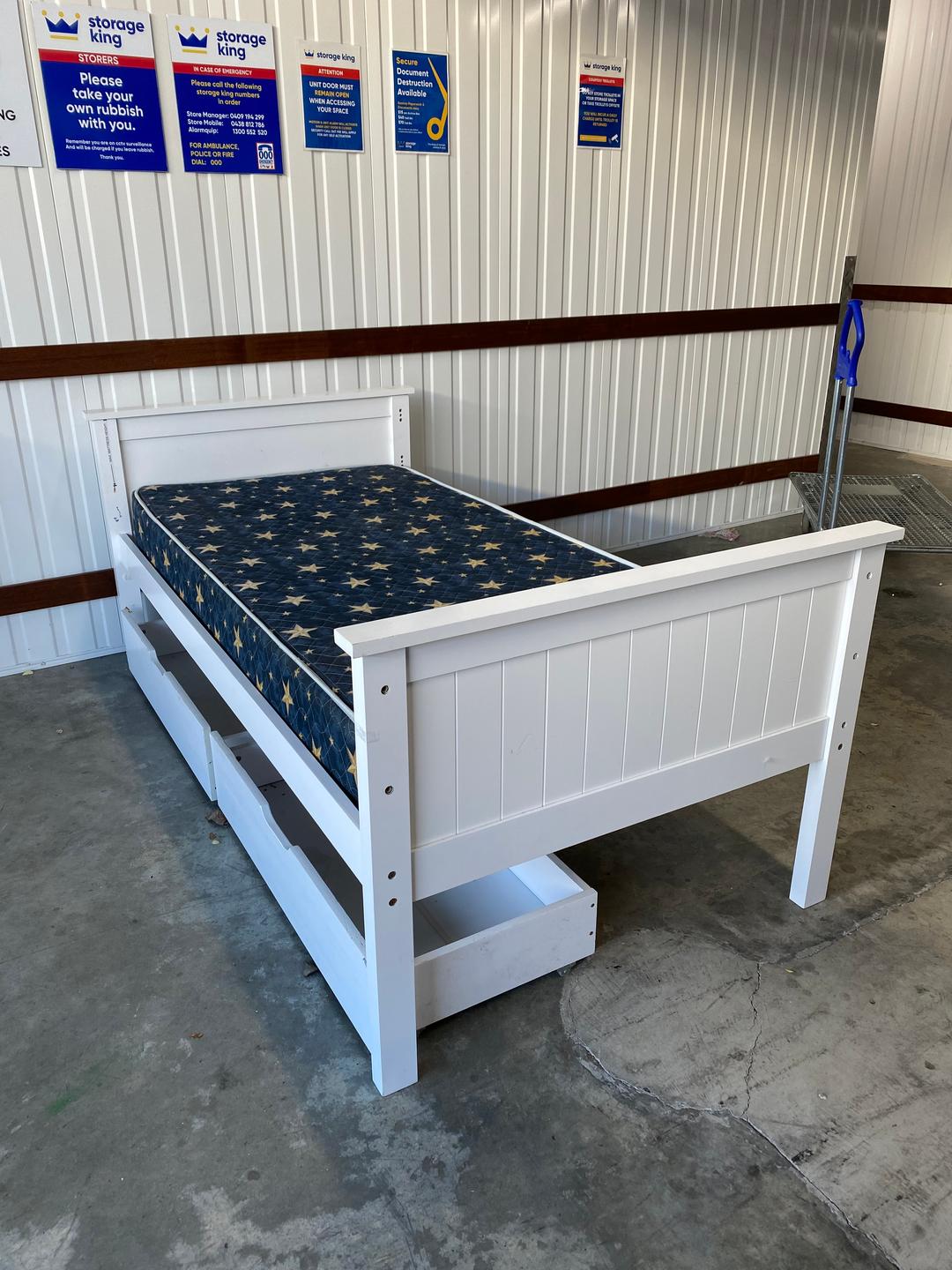 Second Hand Single Bed Frame and Mattress for Kids Melbourne Second Hand Beds