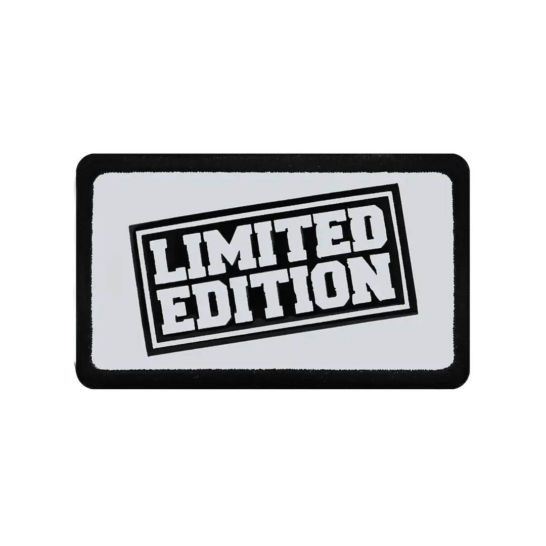 V2 Limited Edition - Unisex White Patch with 1bs Code Logo - BlackBork