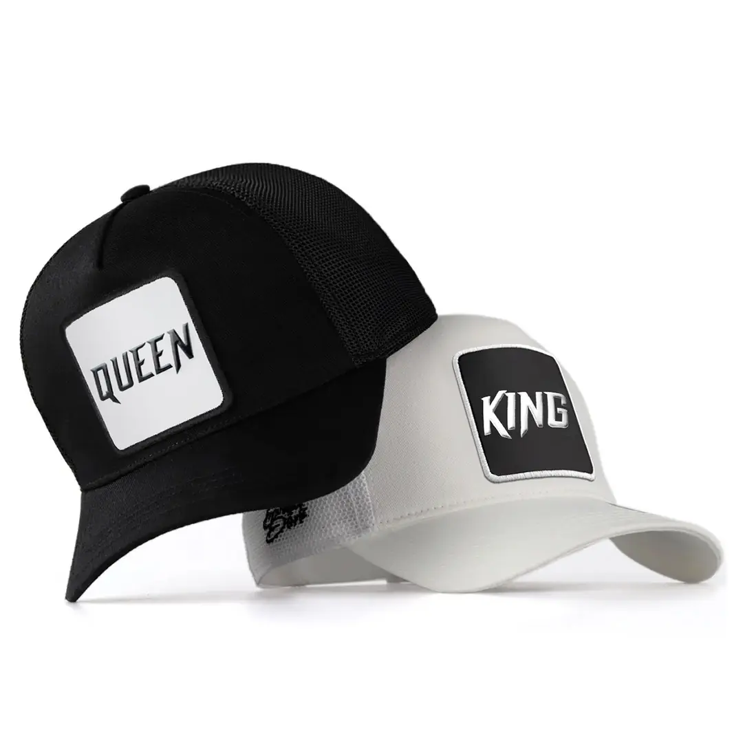 Black-White Couple's Cap - BlackBork