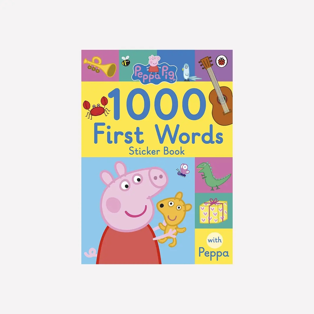 Peppa Pig: 1000 First Words Sticker Book
