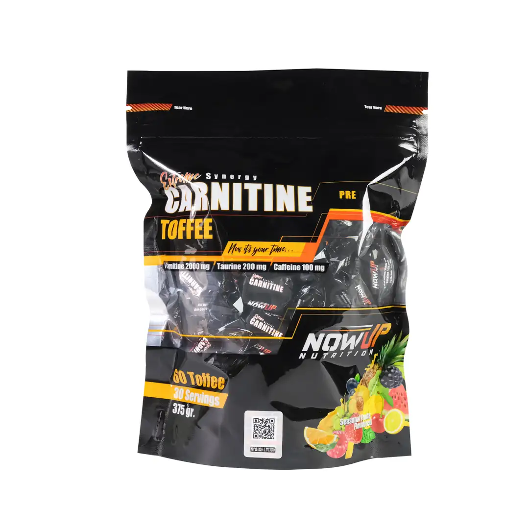 NOWUP NUTRITION Extreme Synergy Carnitine Toffee 60 Adet | Yağ Yakımı ...