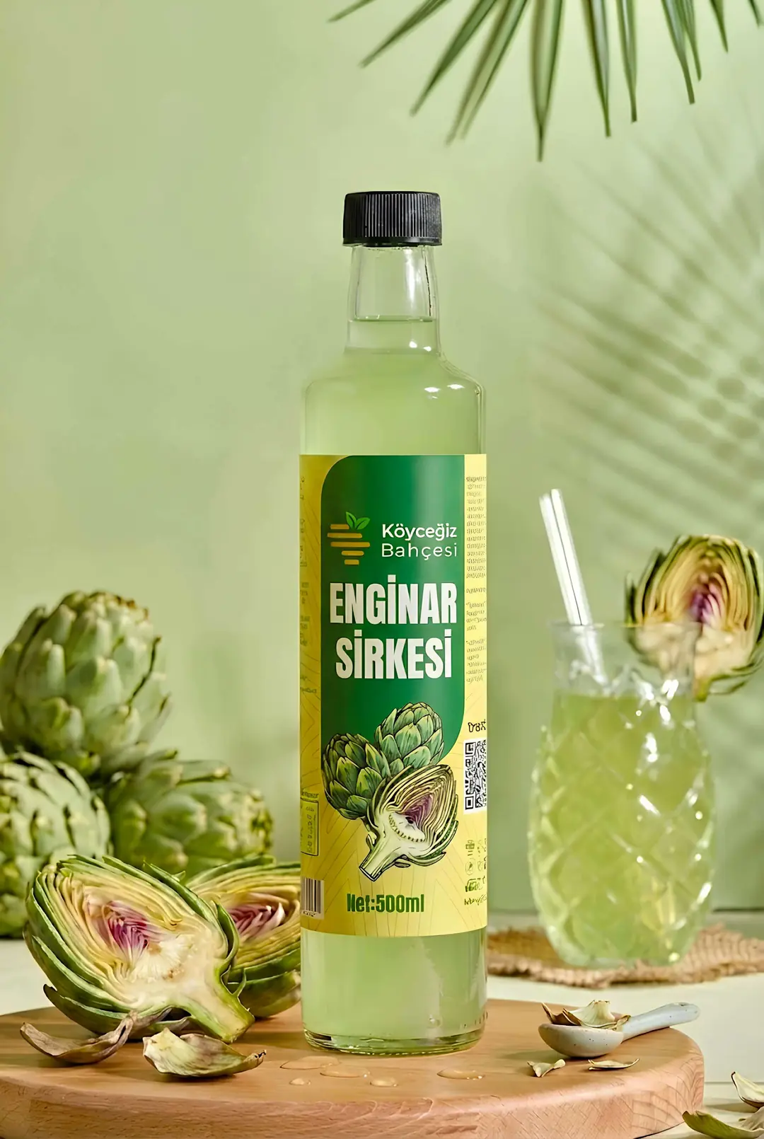 Organik Enginar Sirkesi - 500ml