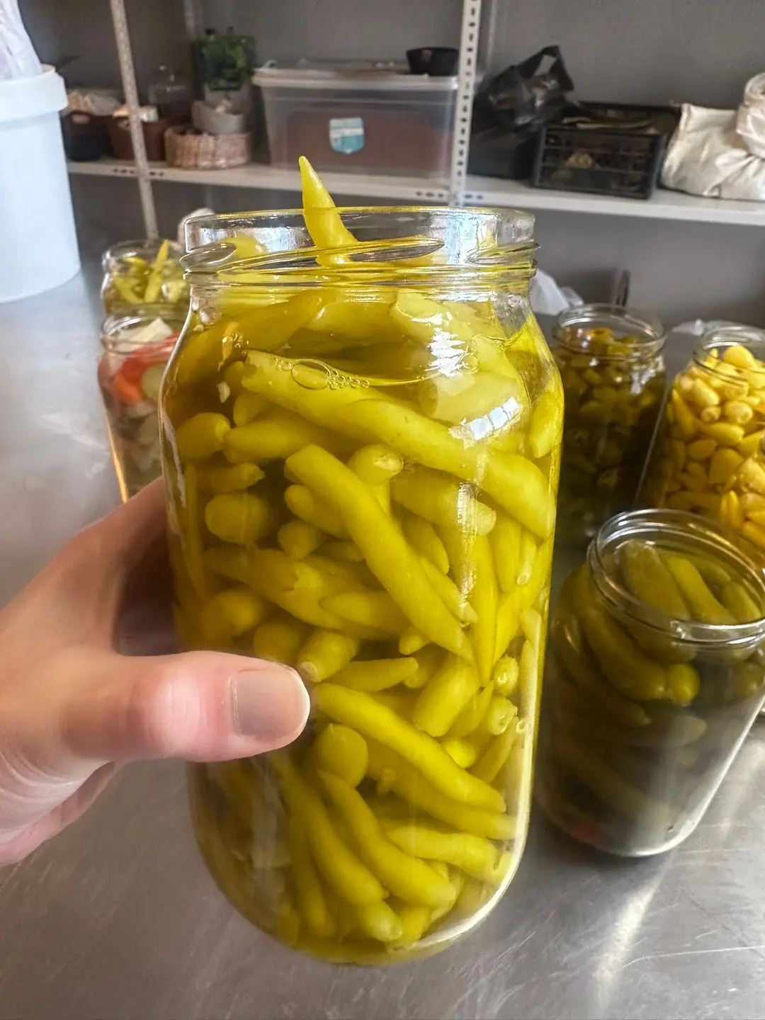 ACI SİVRİ BİBER TURŞU 1 KG