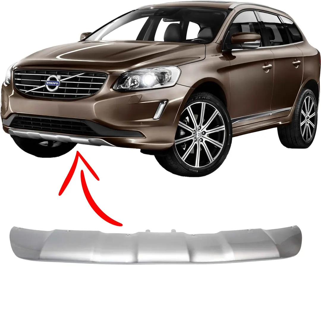 Xc60 Ön Tampon Alt Ek Gri Parça Spoiler 2014-2018-31353302