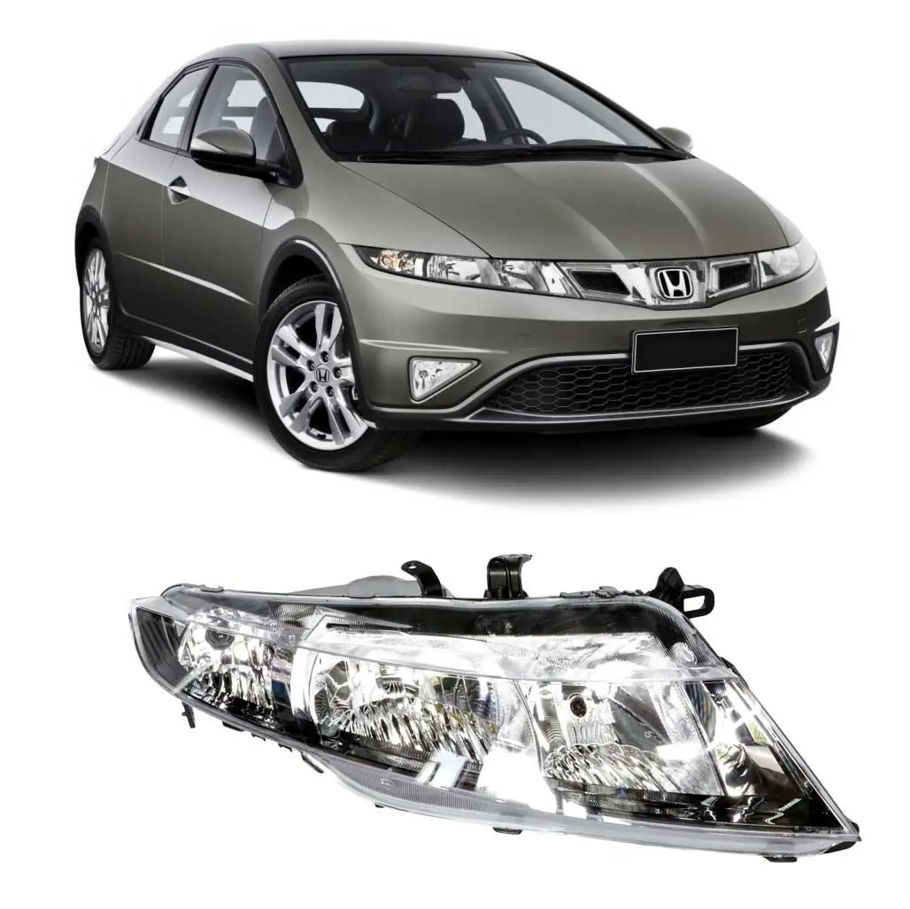 Honda Civic Hb Typer Types Sağ Far 2007 2012 Fk1-33101-SMG-G01