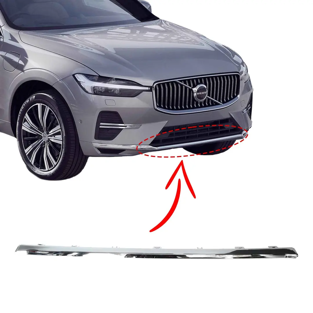 Xc60 Ön Tampon Alt Krom Çıtası Orta 2021-2022-32227904
