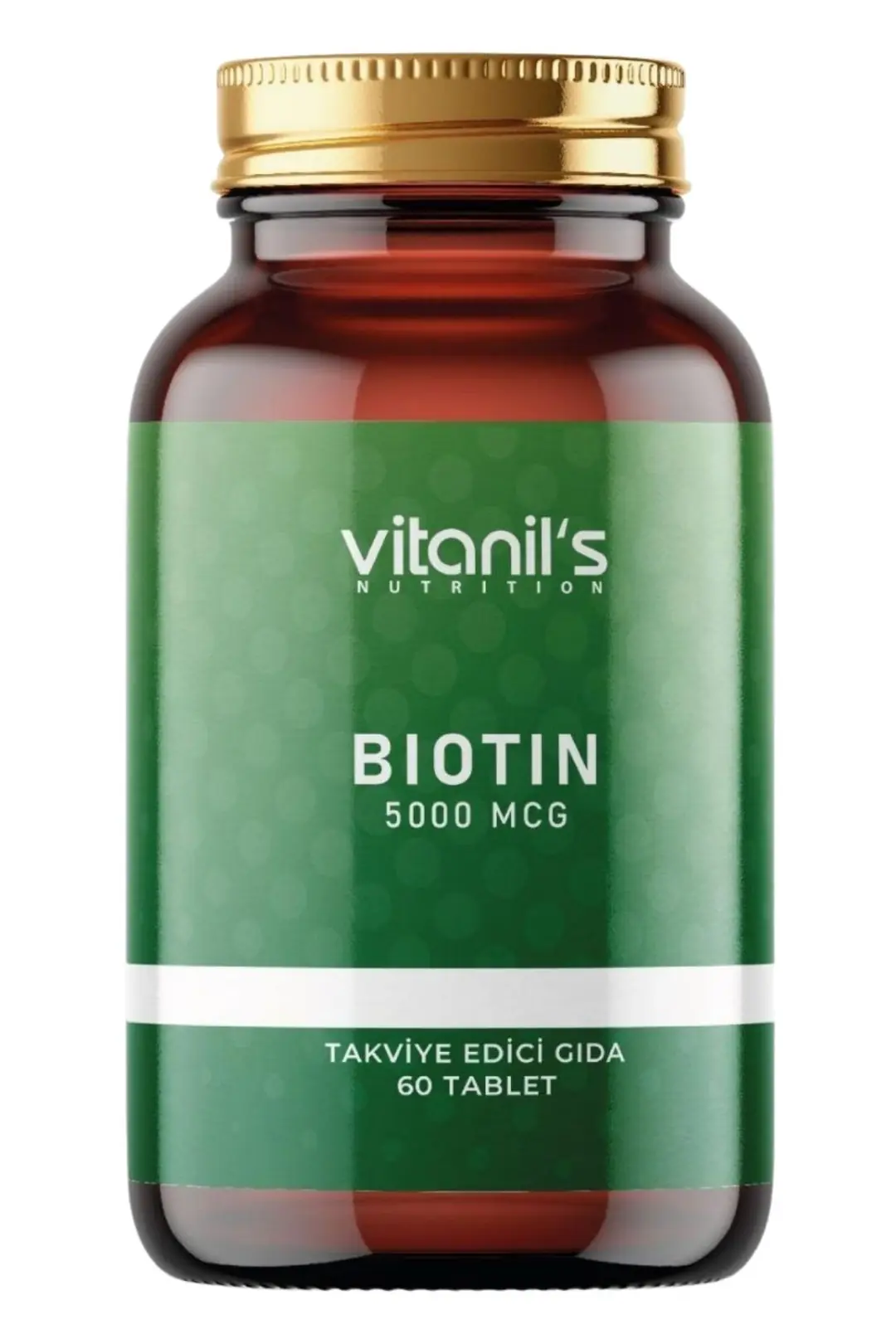 Biotin 60 Tablet - 5000 mcg