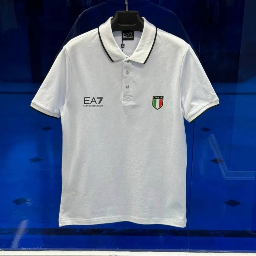 Emporio Armani EA7 Italia Polo Yaka T-Shirt