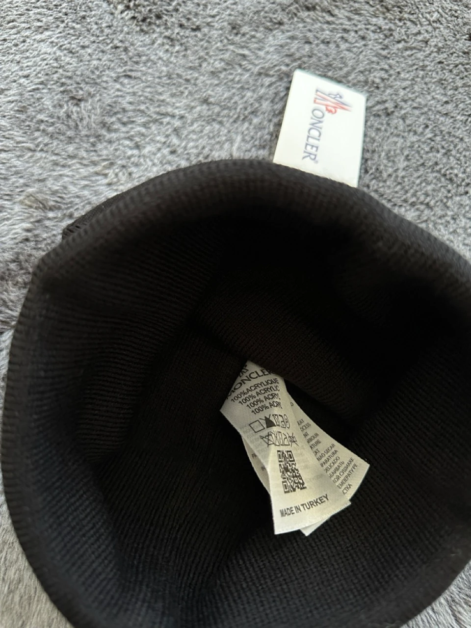 Moncler Logo Katlanabilir Bere