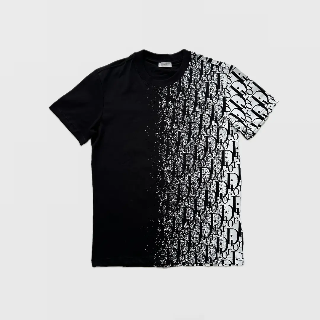 Dior Monogram Logo Desenli T-Shirt