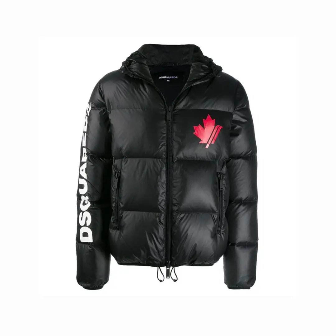 Dsquared2 Puffer Print Şişme Mont