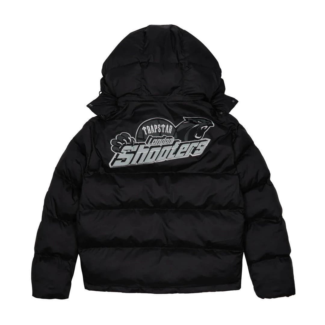 Trapstar Shooters Black/Reflective Puffer Mont