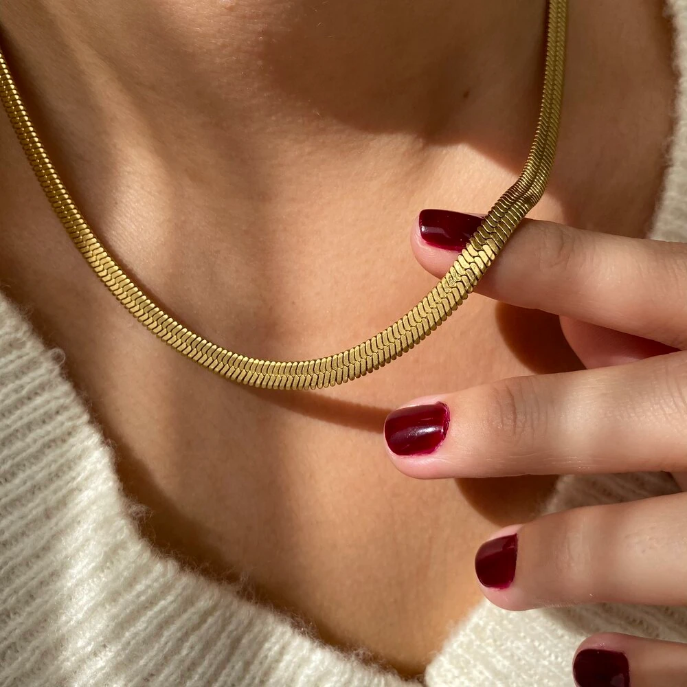 Bold İtalyan Zincir Kolye