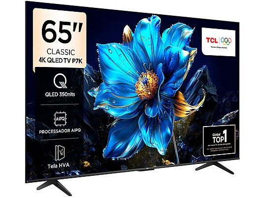 TCL 65P79K 65" 165 Ekran Uydu Alıcılı 4K Ultra HD Google Smart QLED TV