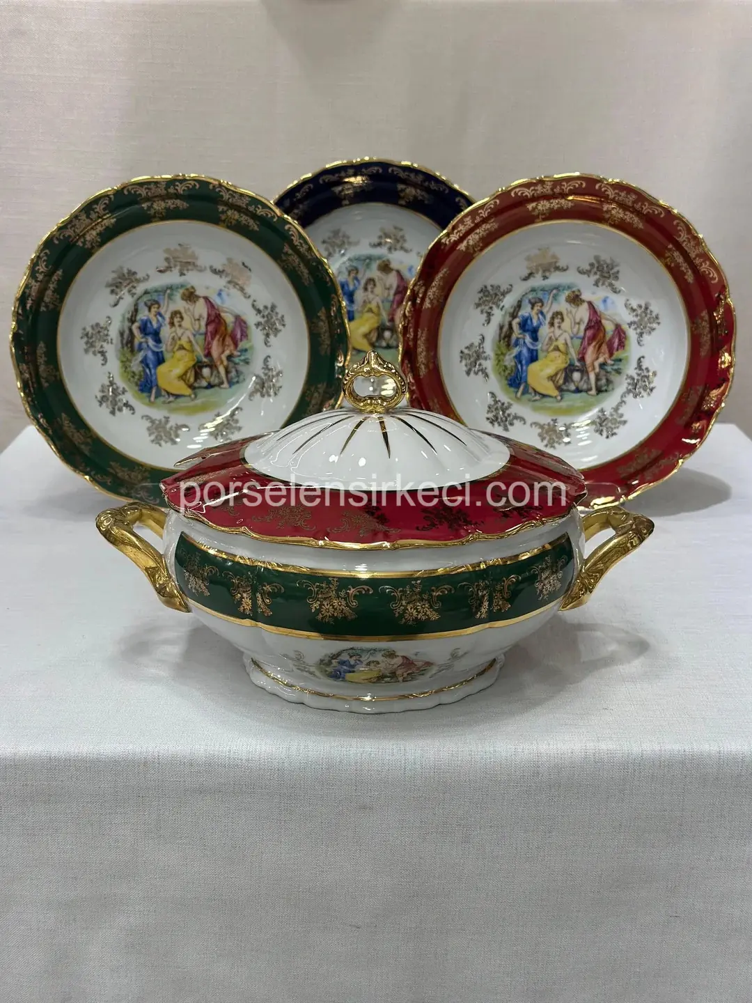 Jeremy Mix Markiz 72 Parça 12 Kişilik Yemek Takımı