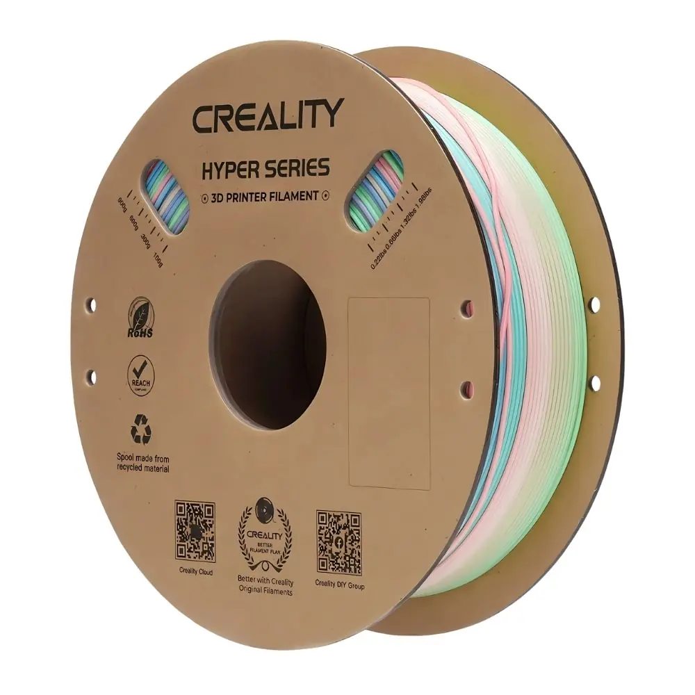 Creality Hyper PLA Rainbow Wild Blossom Long Filament 1.75mm 1000gr