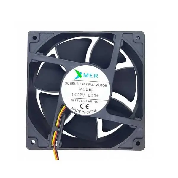 XMER 12V DC 3 Kablo Fan 80x80x15mm Satın Al | Robolink Market
