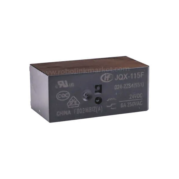 JQX-115F ( HF115 ) / 024-2ZS4 Röle 24VDC 8A Satın Al | Robolink Market