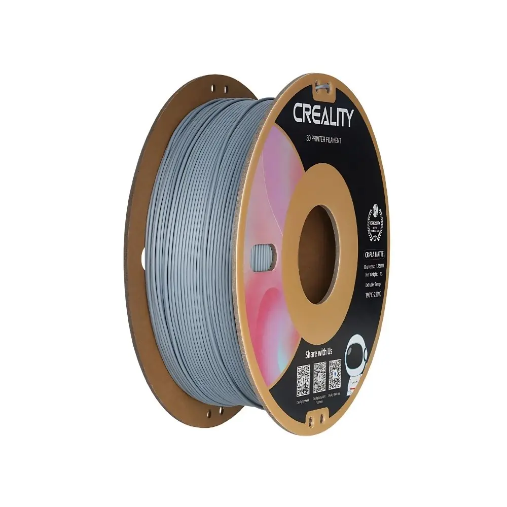 Creality CR-PLA Matte Gri Filament 1.75mm 1000gr
