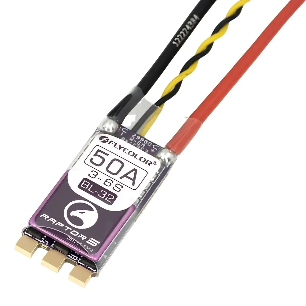 Flycolor Raptor 5 50A Fırçasız ESC - BLHeli-32 Satın Al | Robolink Market