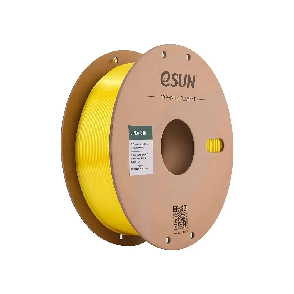Esun ePLA-Silk Filament Sarı 1.75mm 1000gr