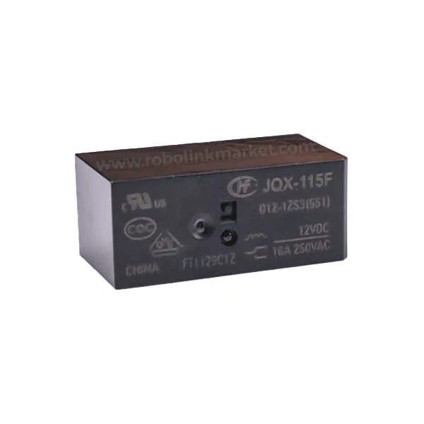 JQX-115F ( HF115 ) / 012-1ZS3 Röle 12VDC 16A Satın Al | Robolink Market