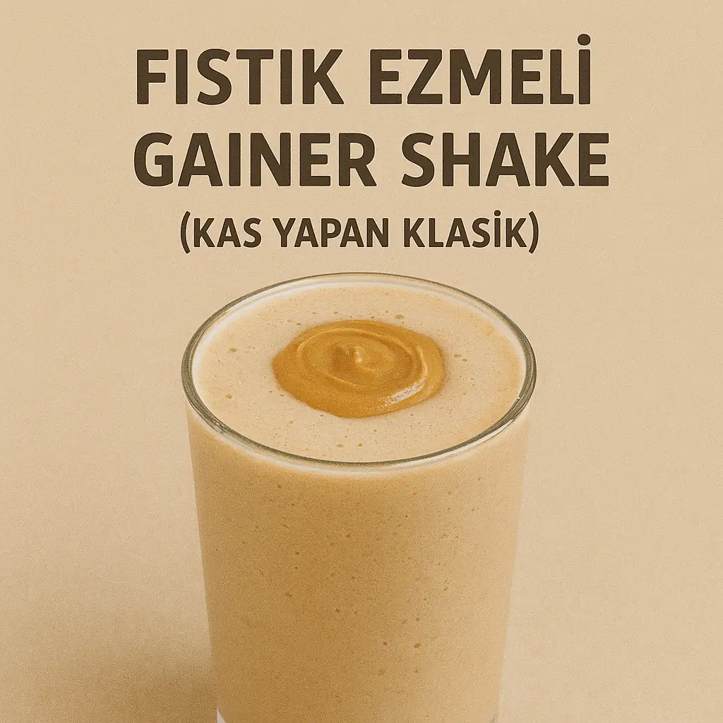 Fıstık Ezmeli Gainer Shake (Kas Yapan Klasik) - Dex Supports