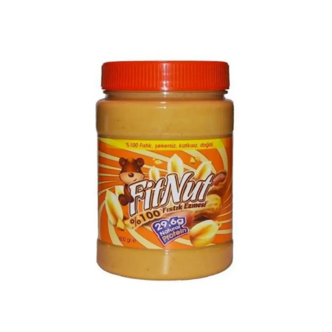 Fitnut Doğal Fıstık Ezmesi 800 Gr | Swiss Nutrition
