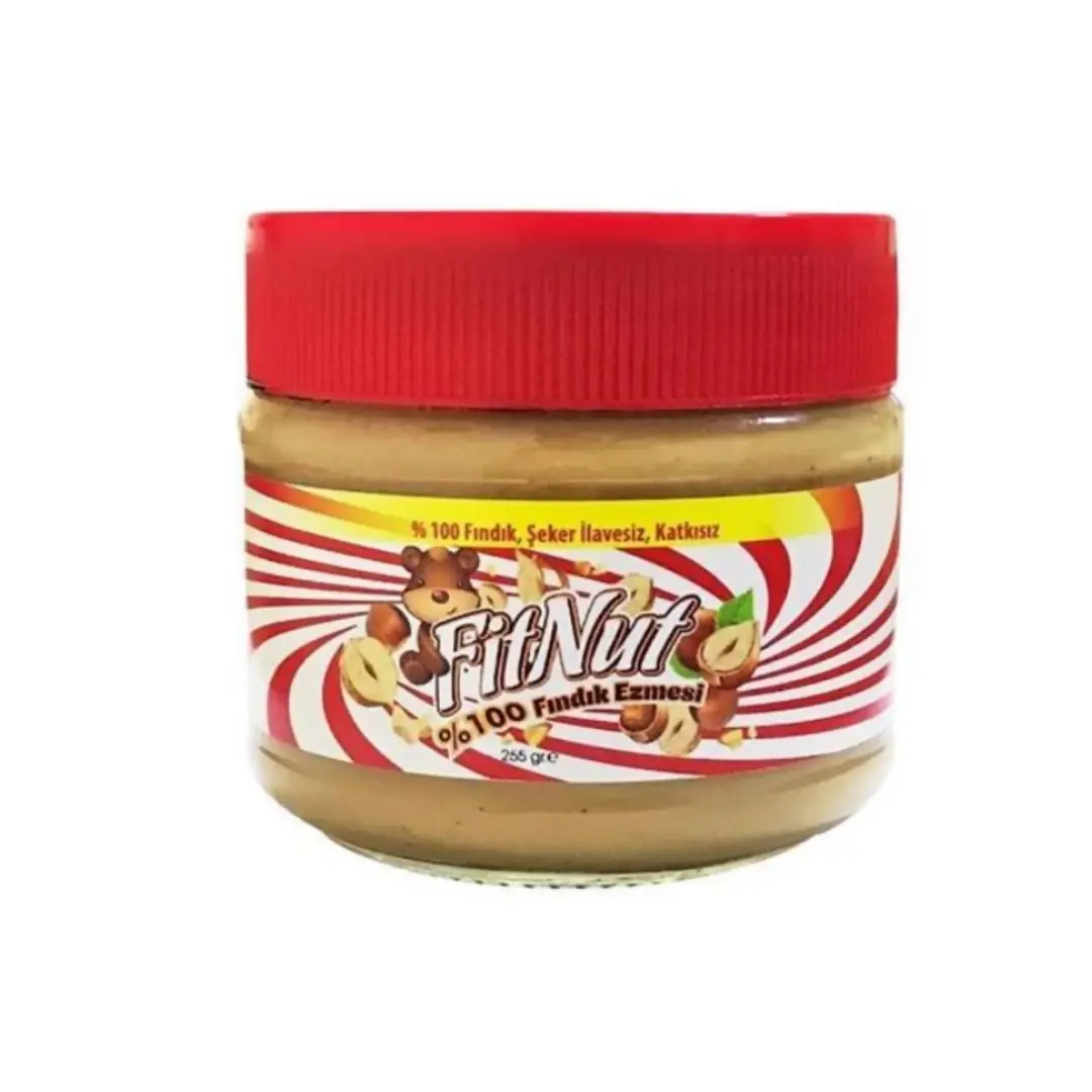 Fitnut %100 Fındık Ezmesi 255 Gr | Swiss Nutrition