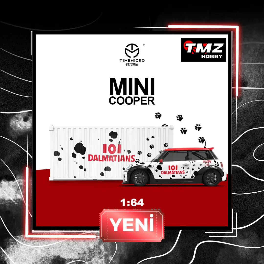 TIME MICRO BMW MINI COOPER IOI DALMATIANS Livery