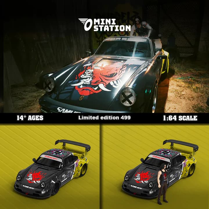 Mini Station RWB 964 SAMURAI CYBERPUNK 2077